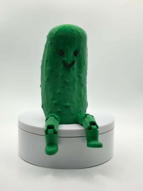 Pickle Pal – Articulated Display Pickle Figurine for Fun & Unique ...